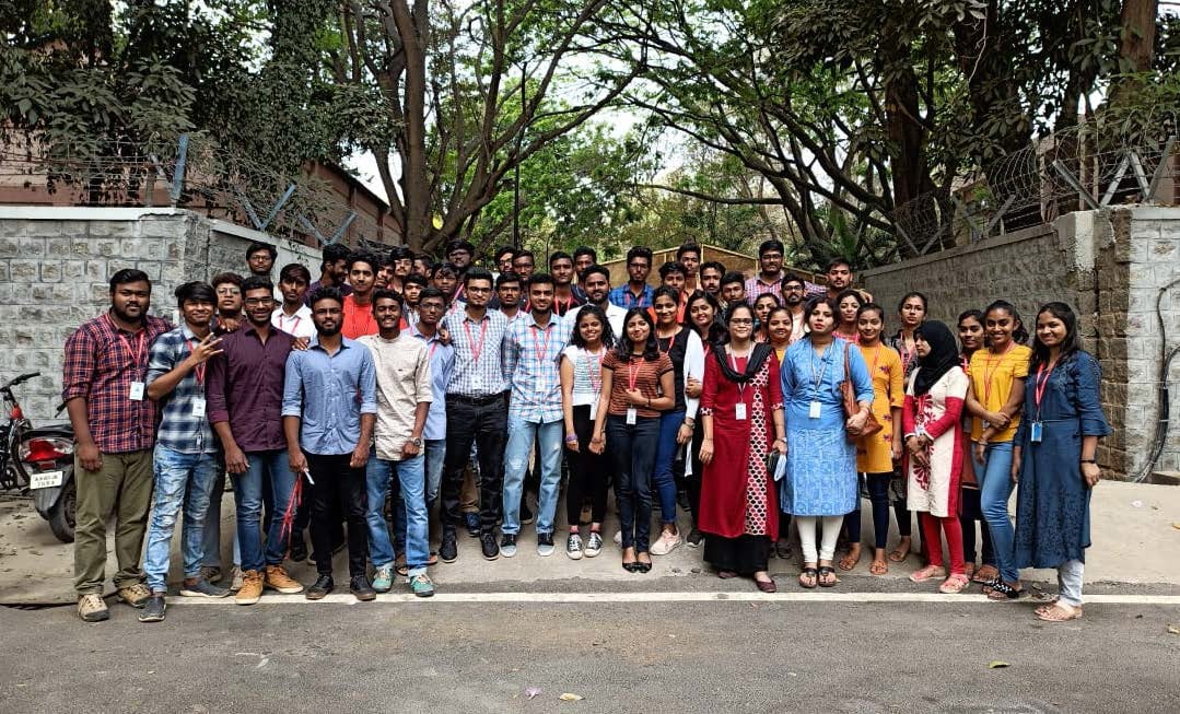 Industrial Visit to ISRO - Electronics and Communication Engineering